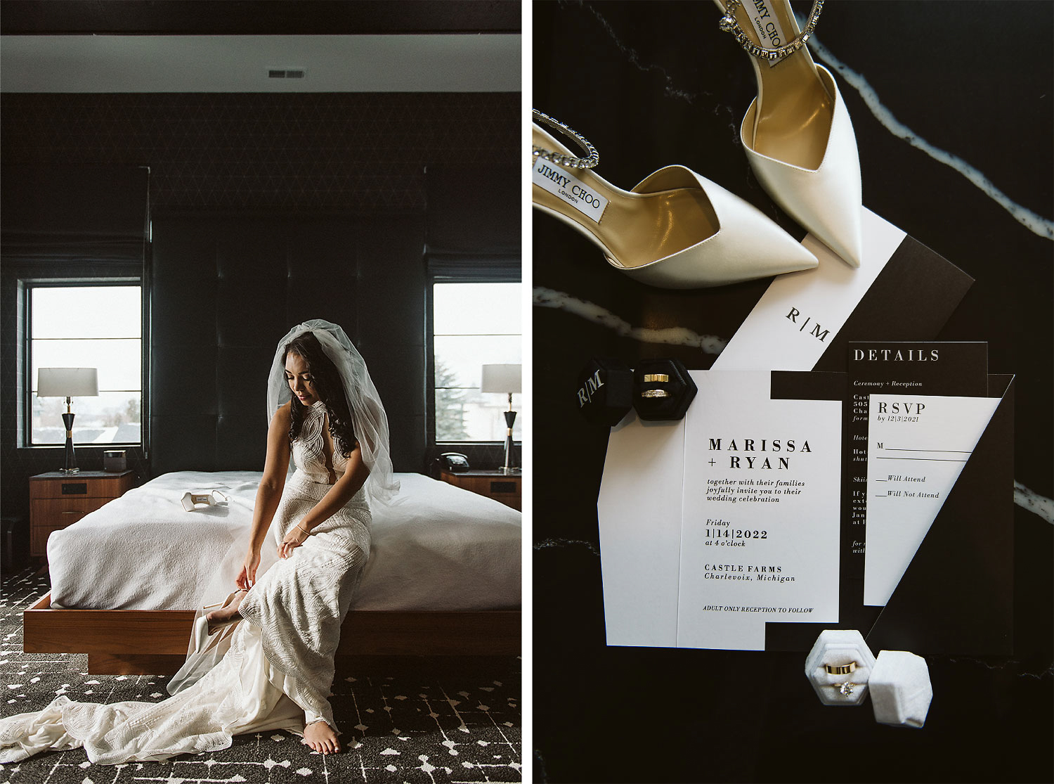 marissa and ryan | castle farms wedding | Jean Smith Photography