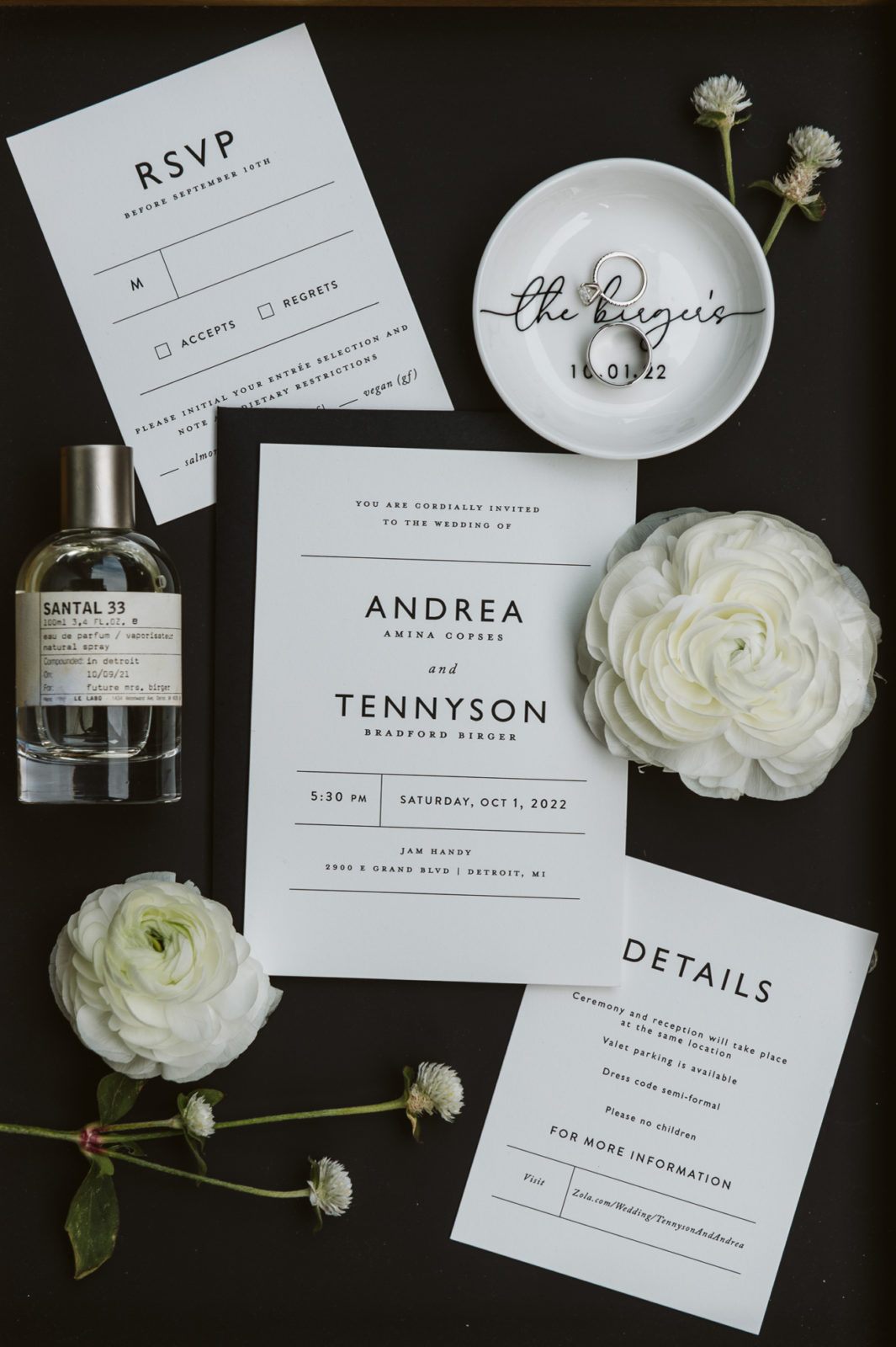 Andrea and Tennyson | Jam Handy Wedding | Jean Smith Photography