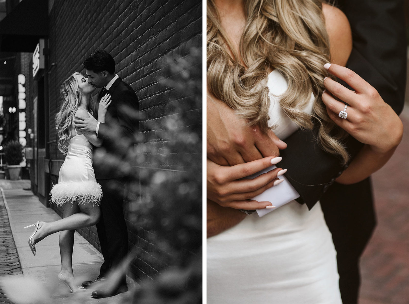 Sydney and Andrew | Downtown Detroit Engagement | Jean Smith Photography