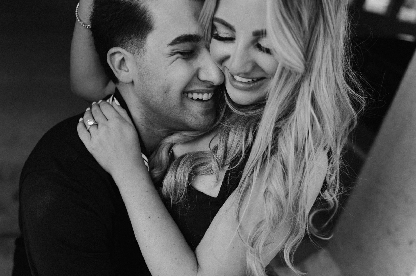 Sydney and Andrew | Downtown Detroit Engagement | Jean Smith Photography