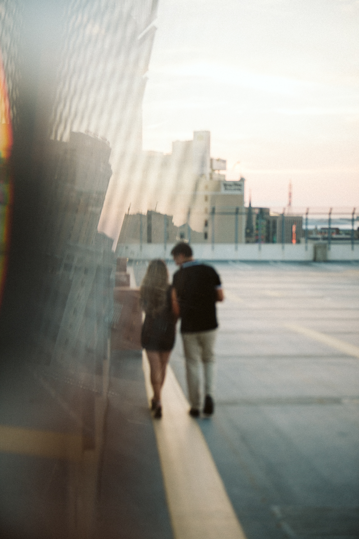 Sydney and Andrew | Downtown Detroit Engagement | Jean Smith Photography
